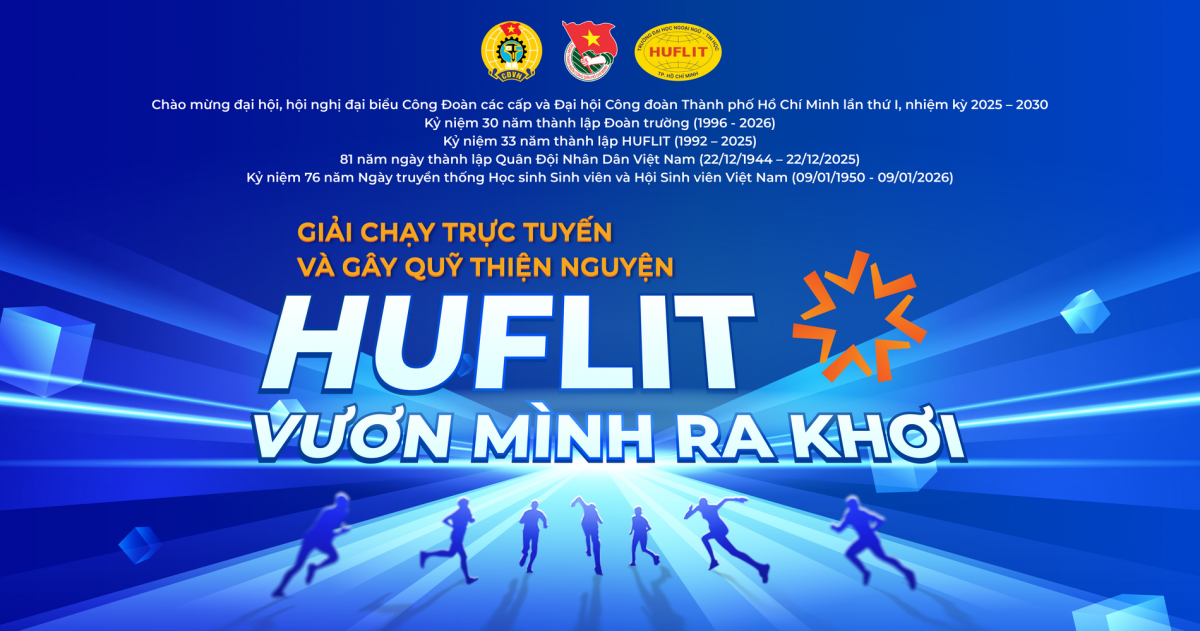 HUFLIT – VƯƠN MÌNH RA KHƠI - VietRace365 - Tổ chức và vận hành các giải ...