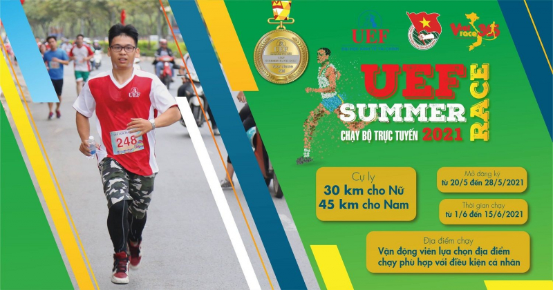 UEF Summer Race 2021 - VietRace365 - Tổ chức và vận hành các giải chạy ...